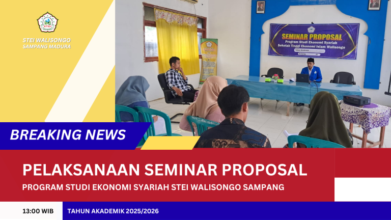 PELAKSANAAN SEMINAR PROPOSAL MAHASISWA STEI WALISONGO SAMPANG